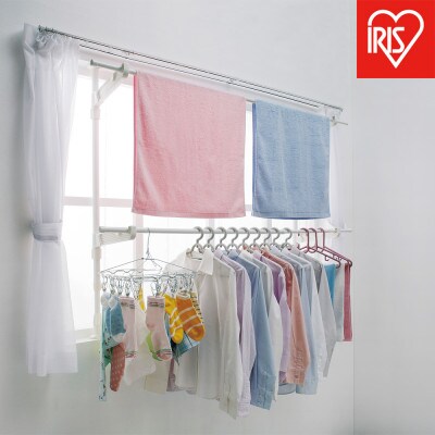 窓枠物干し MW-190NR ホワイト アイリスオーヤマ | 宮城県角田市 | ふるさと納税サイト「さとふる」