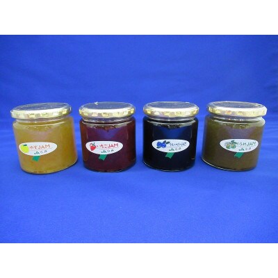 いちご・ゆず・梅・ブルーベリージャム(250g)×各1個 | 茨城県城里町 | ふるさと納税サイト「さとふる」