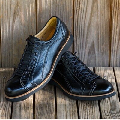 ヤマトイズム 鹿革 カジュアルシューズ 紳士靴 ブラック 25.0センチ YA3300 | お礼品詳細 | ふるさと納税なら「さとふる」