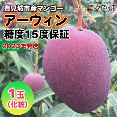 【2023年発送】アーウィンマンゴー糖度15度保証(1玉化粧) | お礼品詳細 | ふるさと納税なら「さとふる」