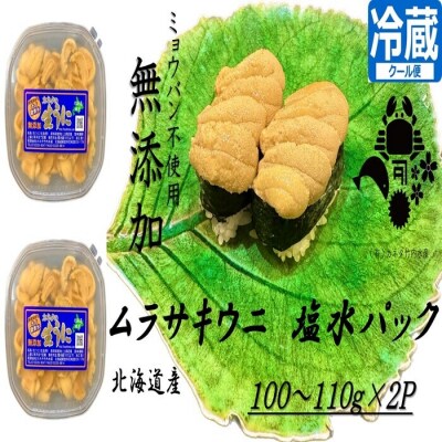 無添加ムラサキウニ塩水パック100～110g×2P C-88001 | お礼品詳細 | ふるさと納税なら「さとふる」