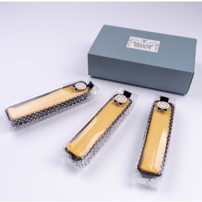 MELLOW SWEETS なめらかチーズケーキ 3本入り | 福岡県水巻町 | ふるさと納税サイト「さとふる」