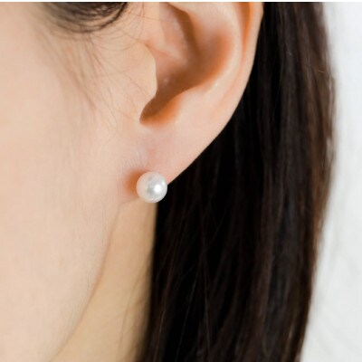 【K18】7.0-7.5mmアコヤ真珠ピアス | お礼品詳細 | ふるさと納税なら「さとふる」