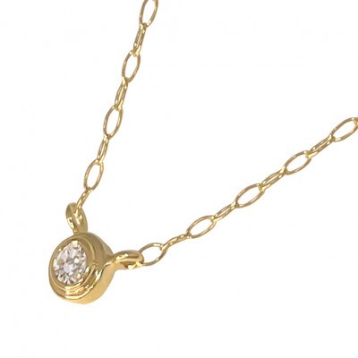 【宝石のまち甲府】K10YG 1粒ダイヤモンドネックレス 24177072#82 | お礼品詳細 | ふるさと納税なら「さとふる」