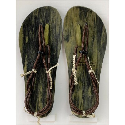 25cm RN-2 ワラーチサンダル BK-MG-DBR-MB | 徳島県藍住町 | ふるさと納税サイト「さとふる」