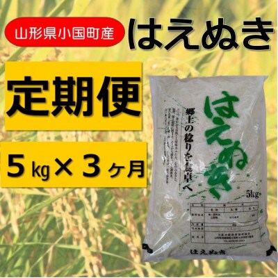 【毎月定期便】山形県小国町産 はえぬき5kg(精米)全3回 | 山形県小国町 | ふるさと納税サイト「さとふる」