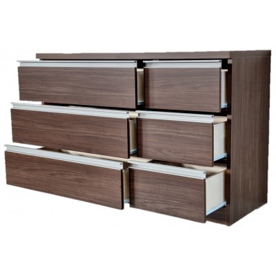 木目調を生かした120ローチェスト【Nスター】BR色 MADE IN 大川 | 福岡県大川市 | ふるさと納税サイト「さとふる」