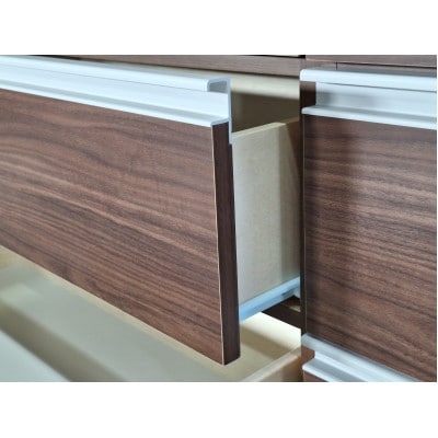 木目調を生かした120ローチェスト【Nスター】BR色 MADE IN 大川 | 福岡県大川市 | ふるさと納税サイト「さとふる」