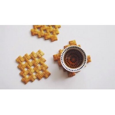 白樺樹皮細工 コースター1枚 数量限定 [R3-13-01] | お礼品詳細 | ふるさと納税なら「さとふる」