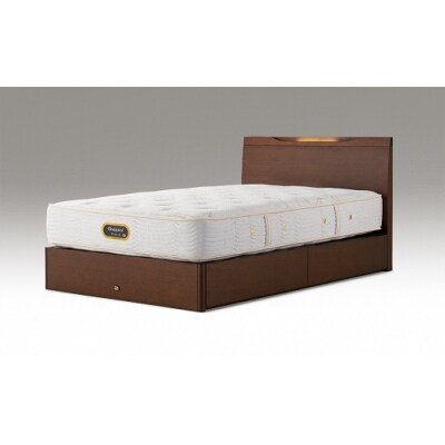 ダブルベッド ケンドリック引出付/6.5GVピロートッププレミアムAA21221 リッチナット | お礼品詳細 | ふるさと納税なら「さとふる」